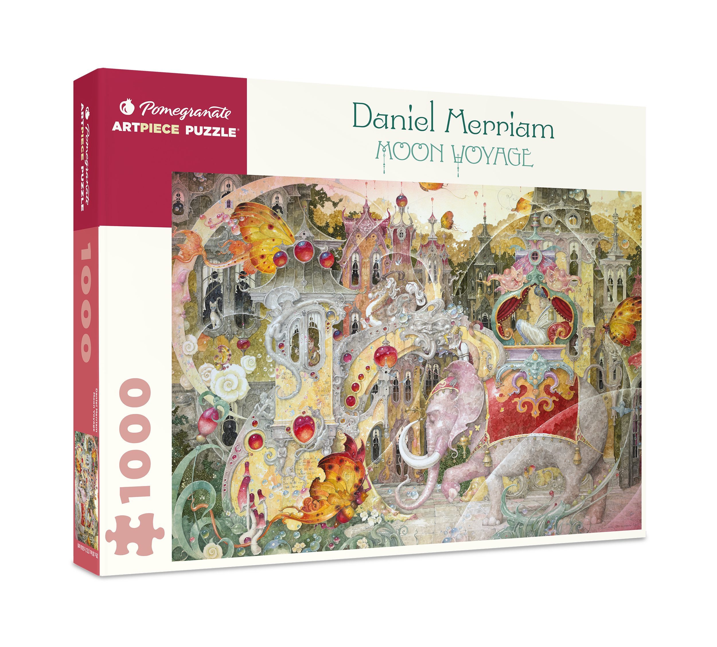 Daniel Merriam: Moon Voyage 1000-Piece Puzzle – Pomegranate