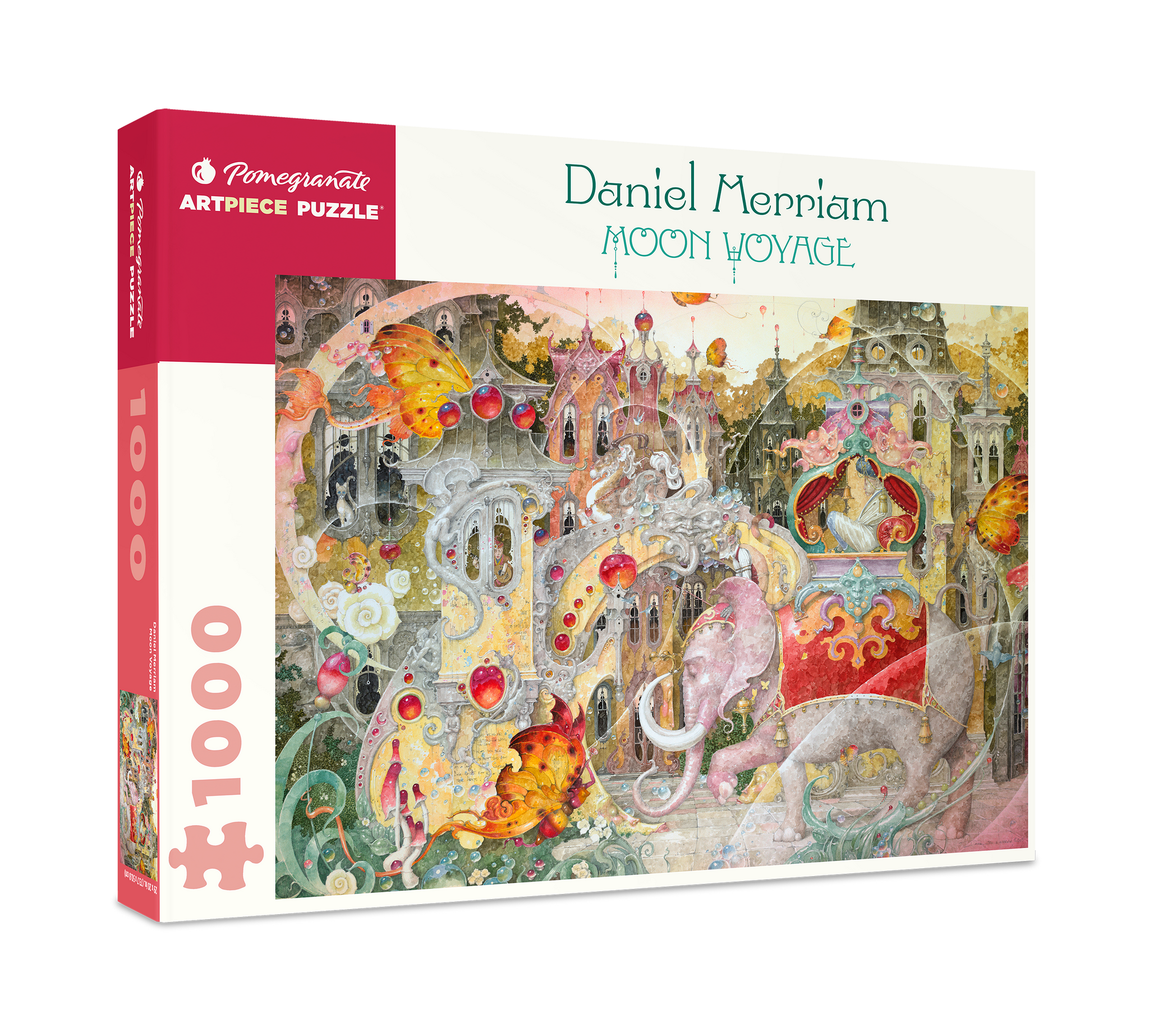 Daniel Merriam: Moon Voyage 1000-Piece Puzzle – Pomegranate