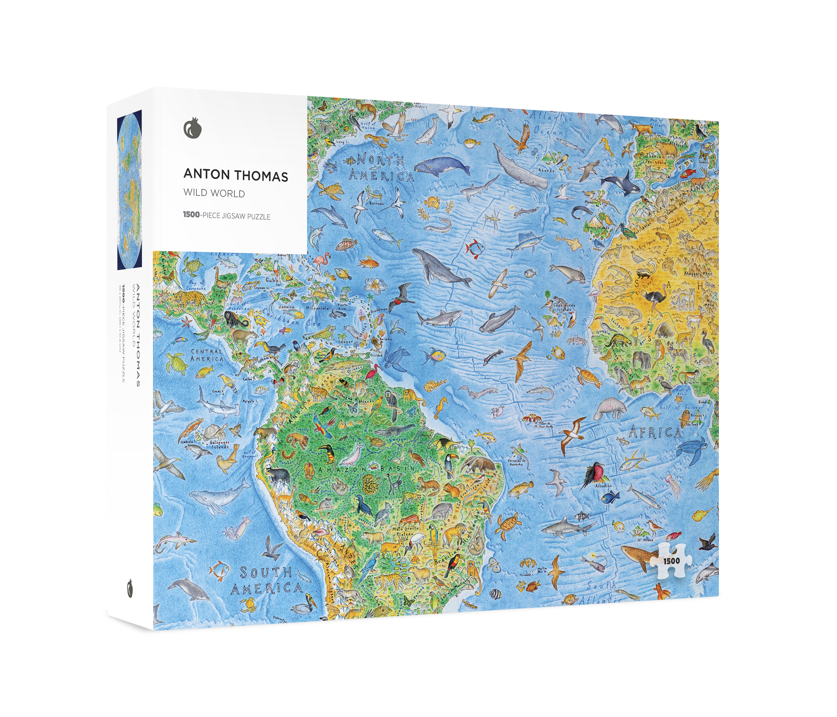 Anton Thomas: Wild World 1500-Piece Jigsaw Puzzle – Pomegranate