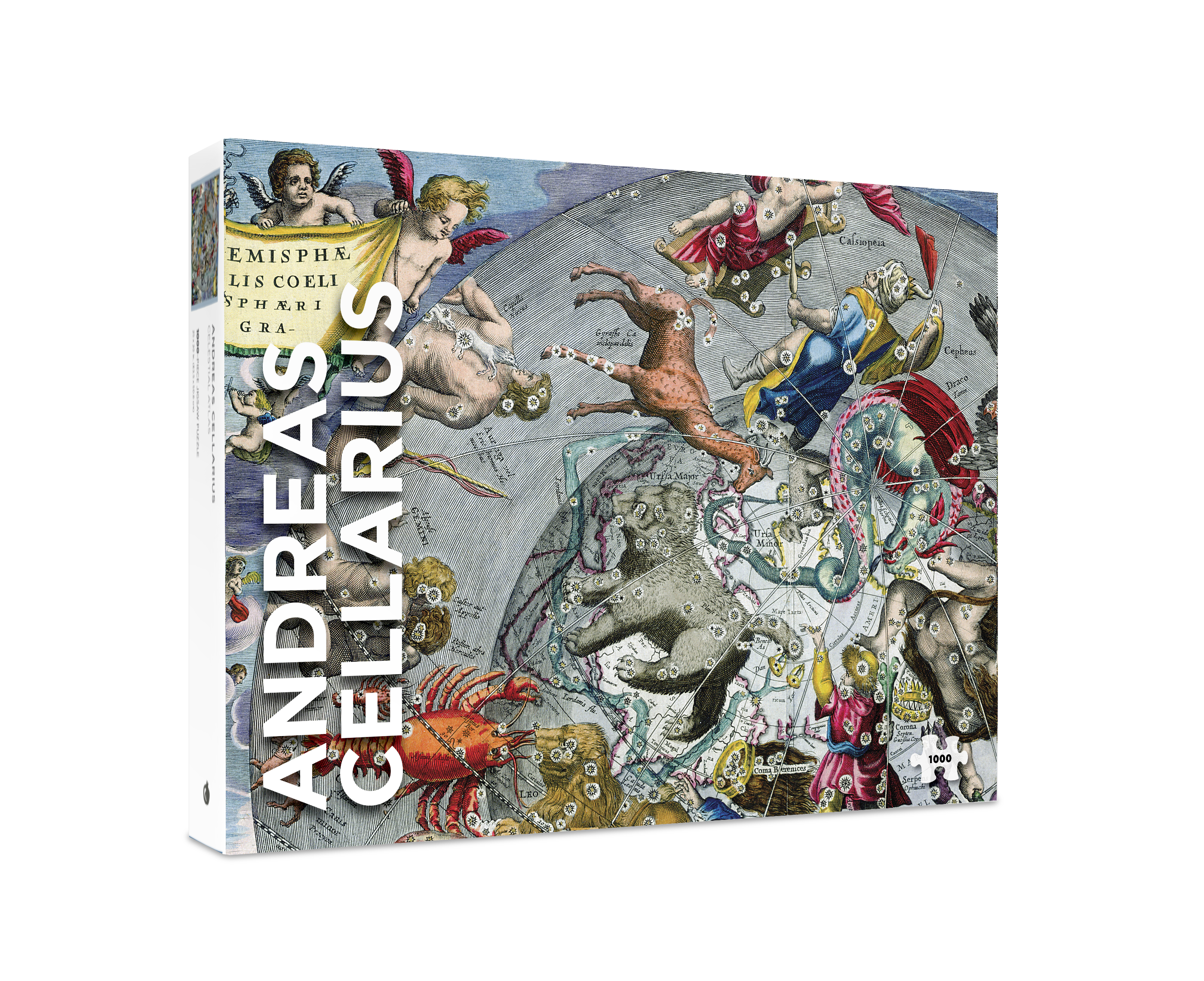 Andreas Cellarius: Celestial Atlas 1000-Piece Jigsaw Puzzle – Pomegranate
