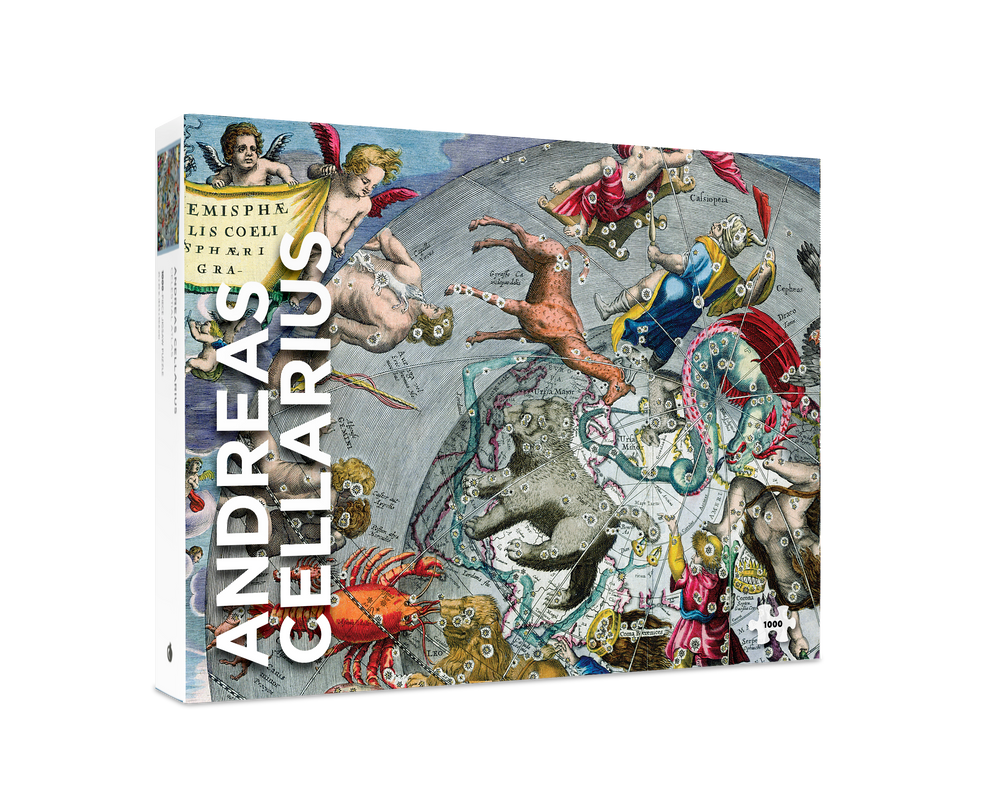 Andreas Cellarius: Celestial Atlas 1000-Piece Jigsaw Puzzle – Pomegranate