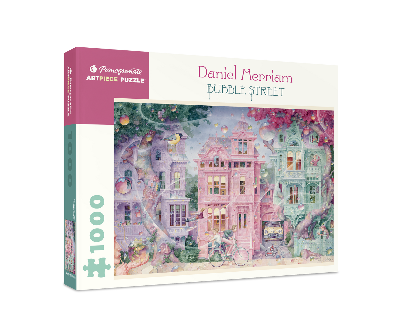 Daniel Merriam: Bubble Street 1000-Piece Jigsaw Puzzle – Pomegranate