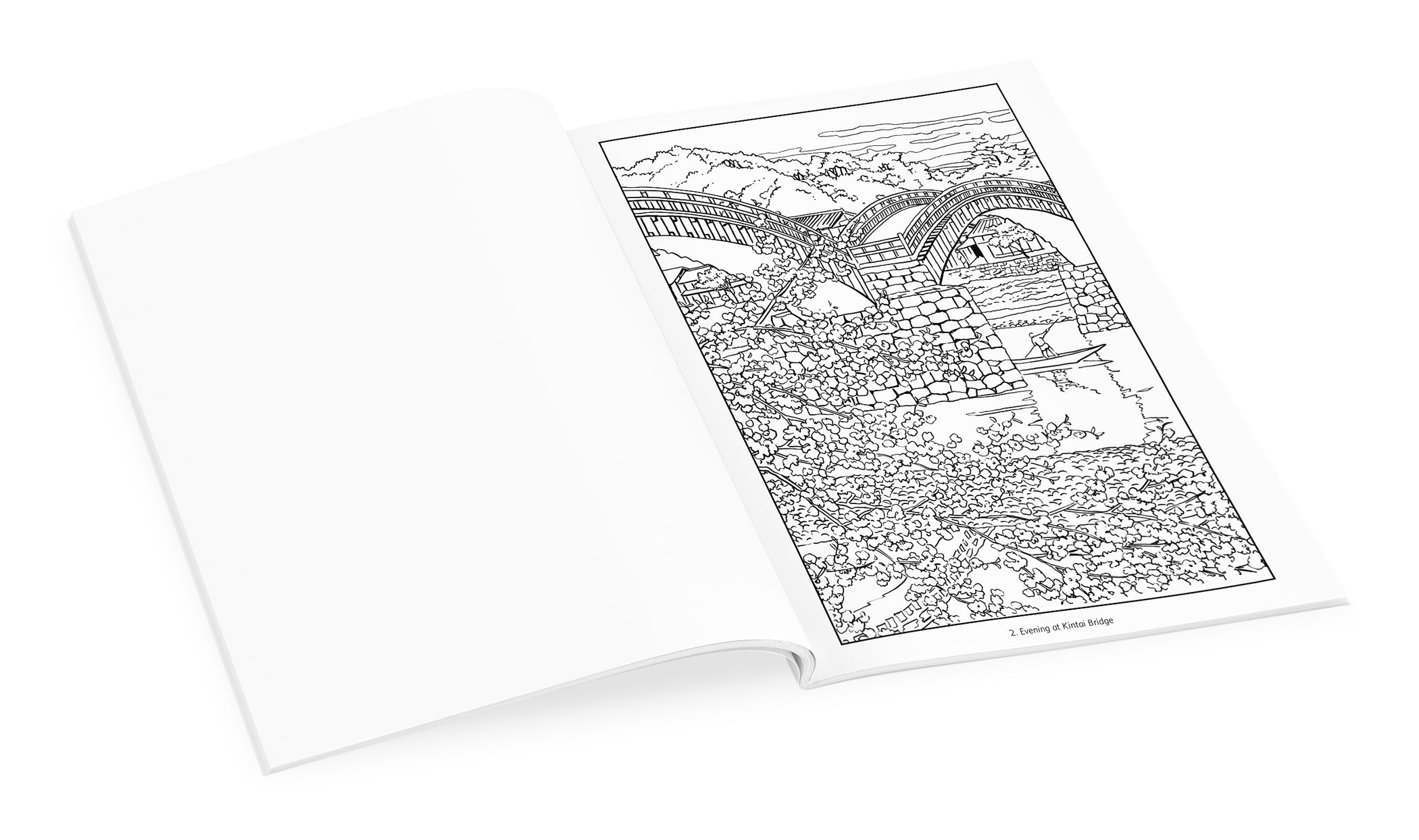 Kawase Hasui Coloring Book — Pomegranate