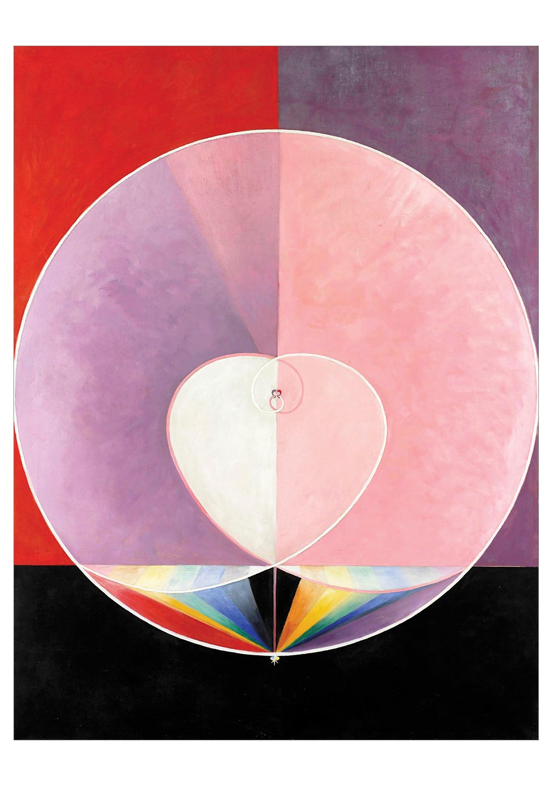 Hilma af Klint: The Dove, No. 2 Birthday Card – Pomegranate