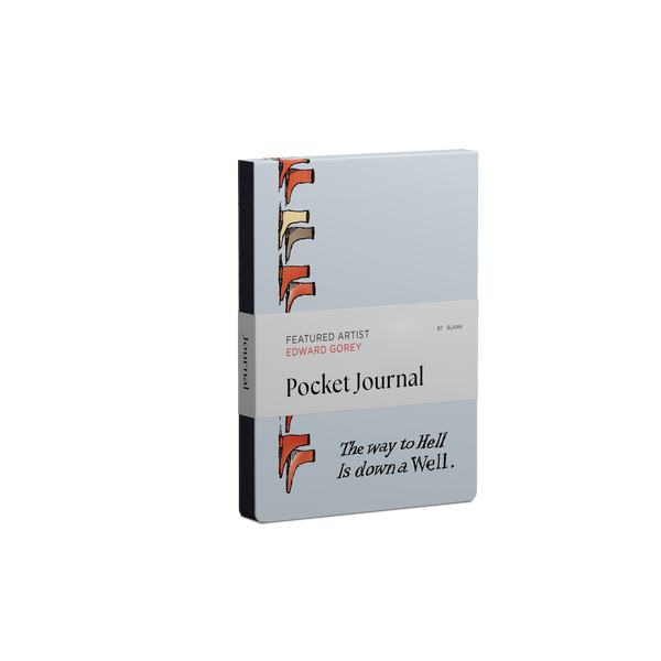 Edward Gorey Pocket Journal – Pomegranate