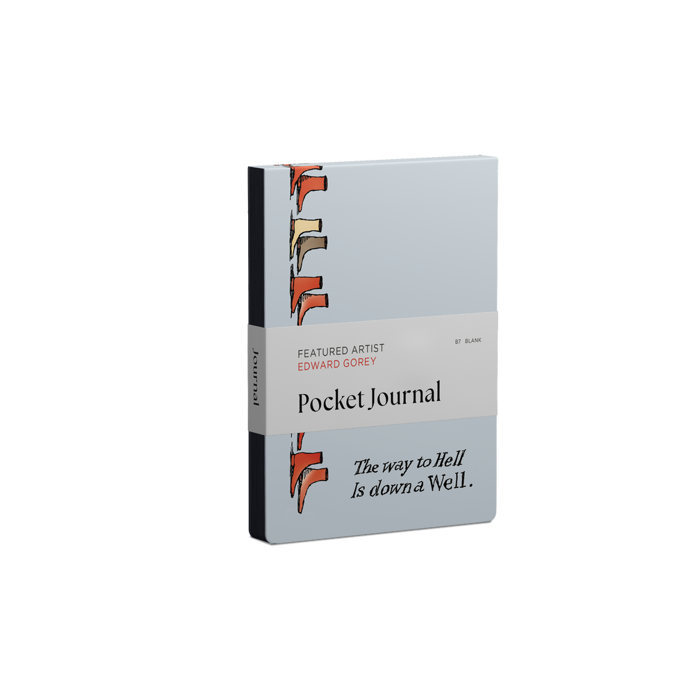 Edward Gorey Pocket Journal – Pomegranate