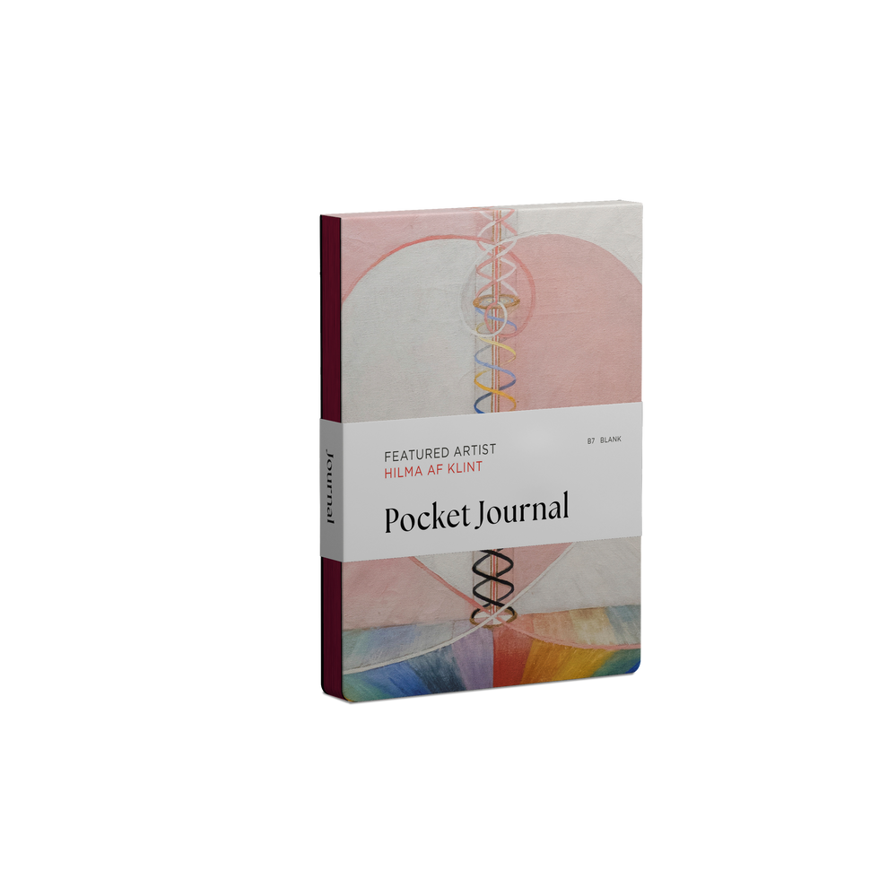 Hilma af Klint Pocket Journal – Pomegranate