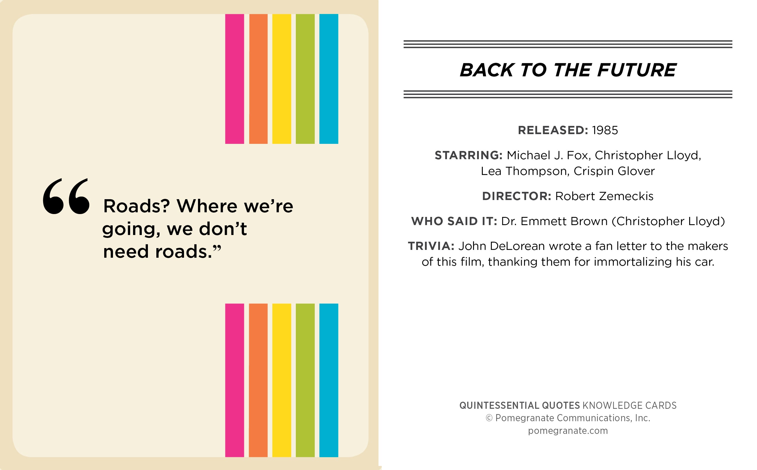 Quintessential Quotes: A Quiz Deck on Movies of the ’80s, ’90s & 2000s ...