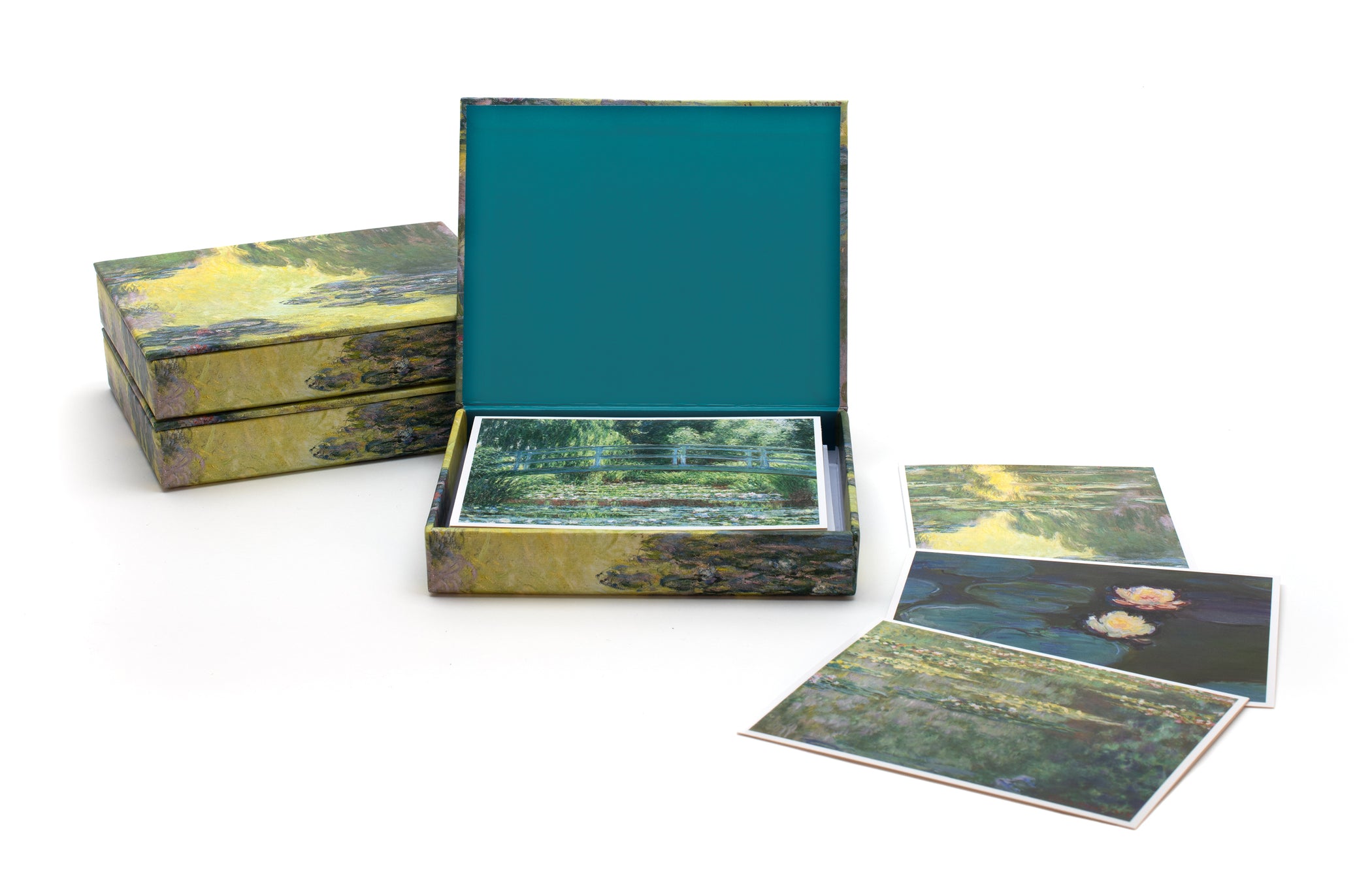 Claude Monet: The Lily Pond Keepsake Boxed Notecards — Pomegranate
