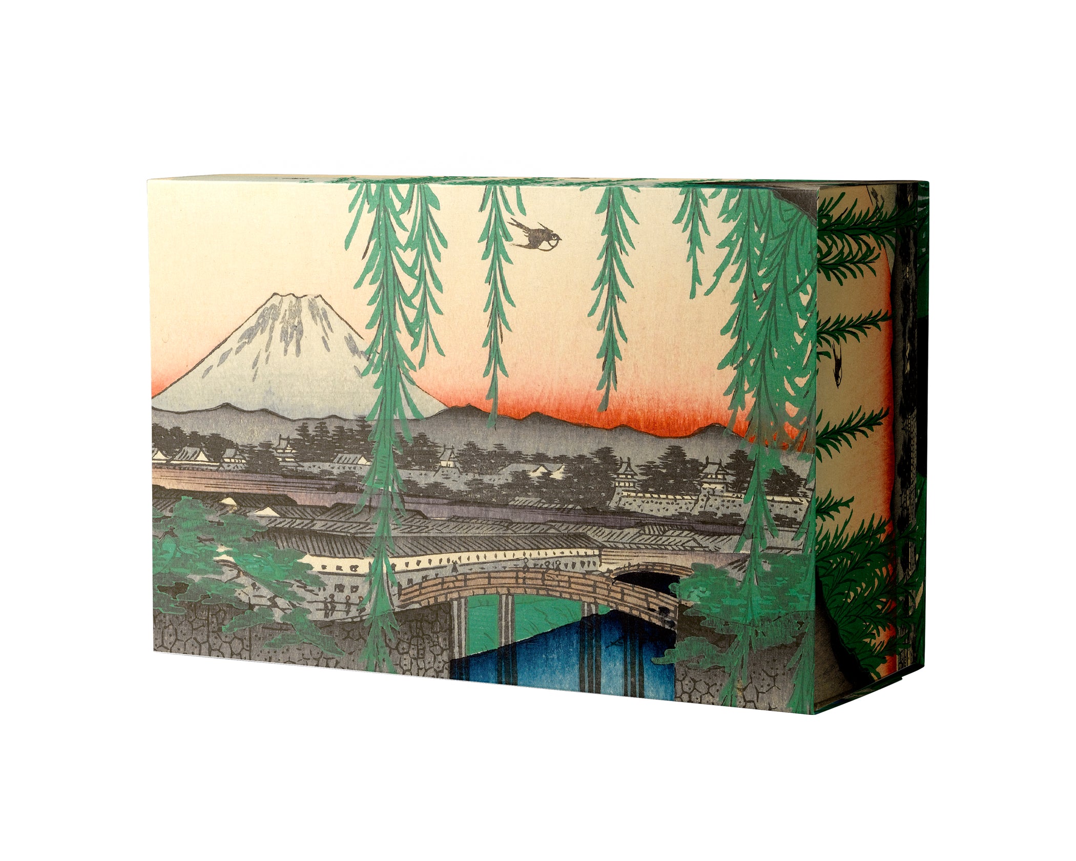 Hiroshige Keepsake Boxed Postcards — Pomegranate