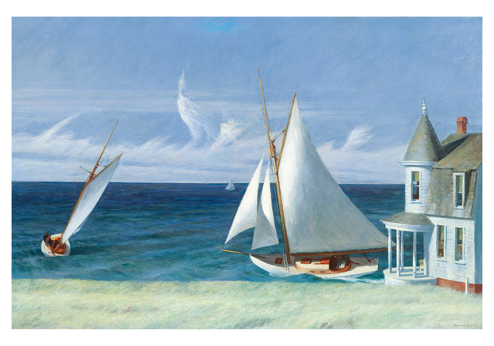 Edward Hopper: The Lee Shore Small Boxed Cards – Pomegranate